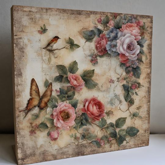 The Art of Decoupage: A Step-by-Step Guide to Decoupaging on MDF Boards