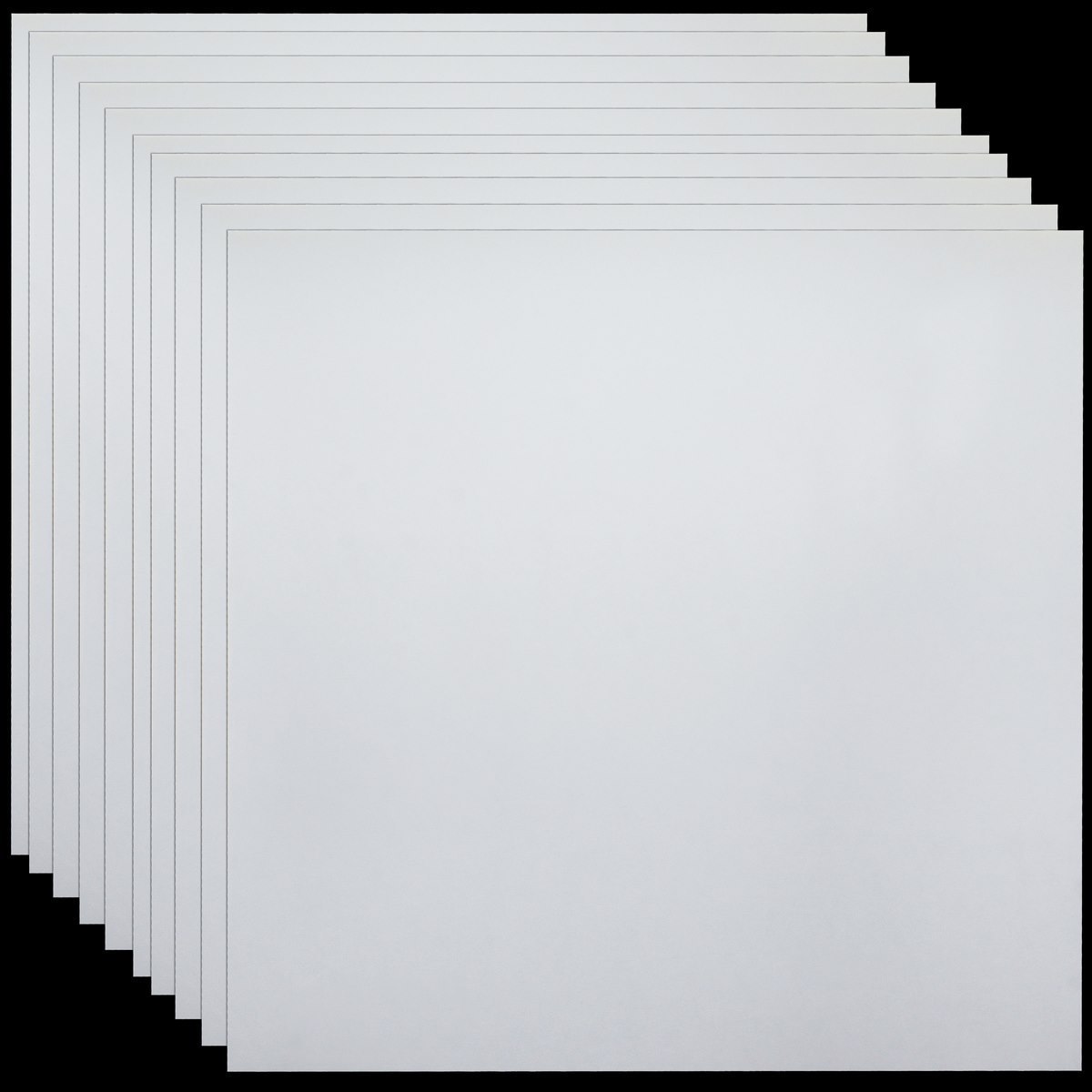 JustKraft Metallic Cardstock Paper (12x12 Inch) (Pack of 10) (300 gsm ...