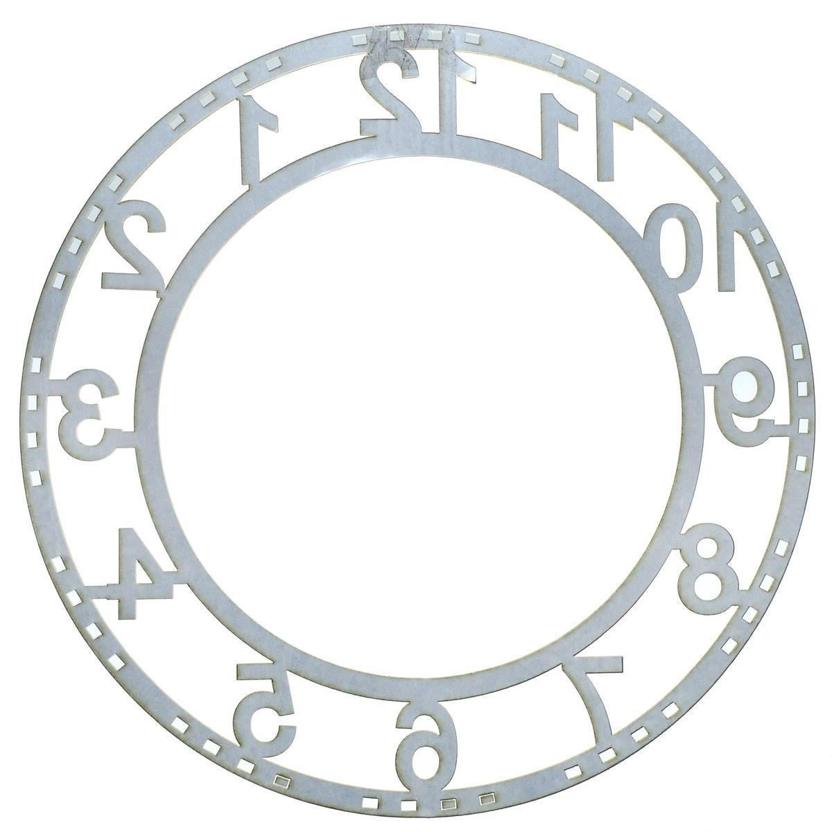 JAGS Acrylic Clock Dial (12 Inch) - Gold DIY Clock Making Accessories