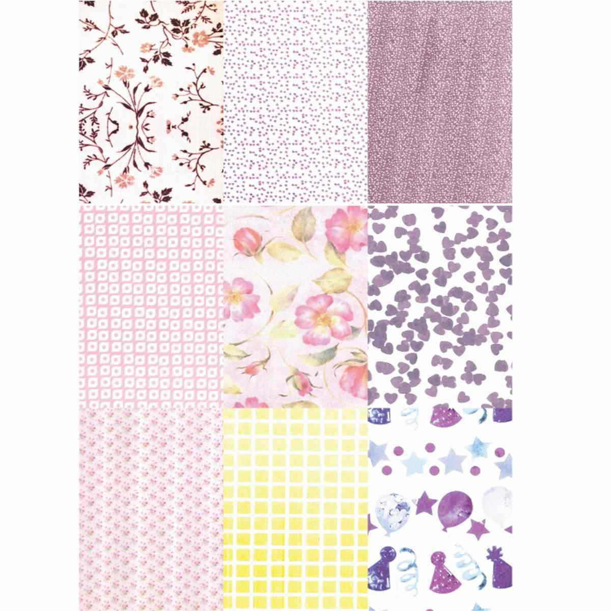 JAGS Printed Design Paper A4 25 Designs 50 Sheets 160 gsm - Confettis