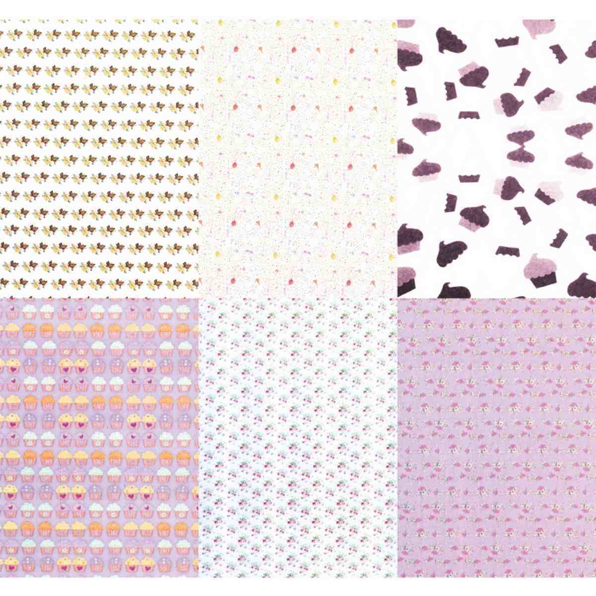 JAGS Printed Design Paper A4 25 Designs 50 Sheets 160 gsm - Confettis