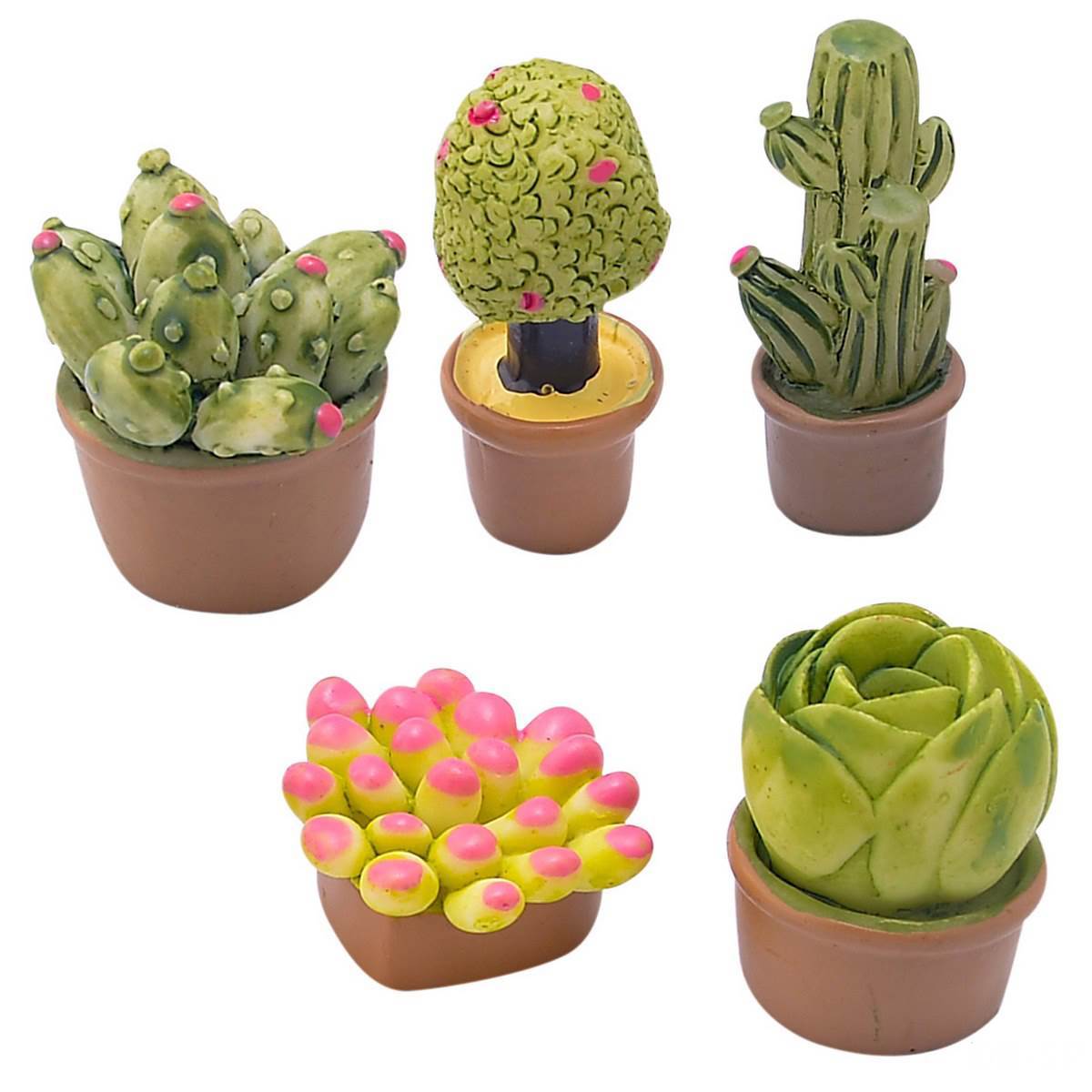 Miniature Plant (1.5x2x1.5 cm) (Pack of 5 Pcs)