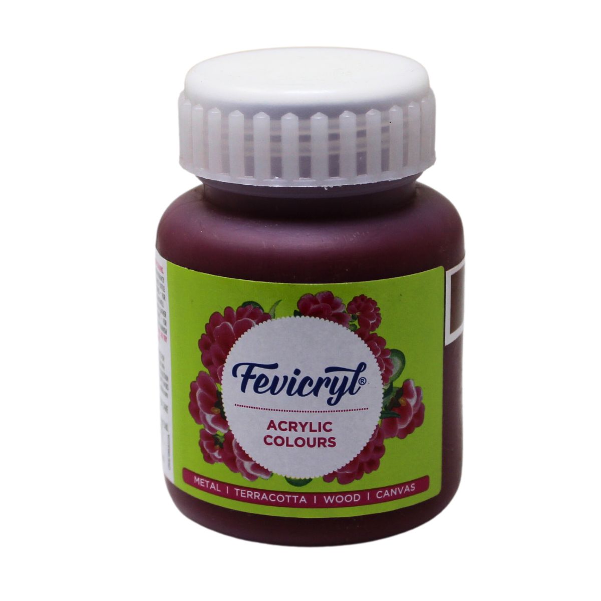 Fevicryl Acrylic Colours | 100 ml | Maroon 14