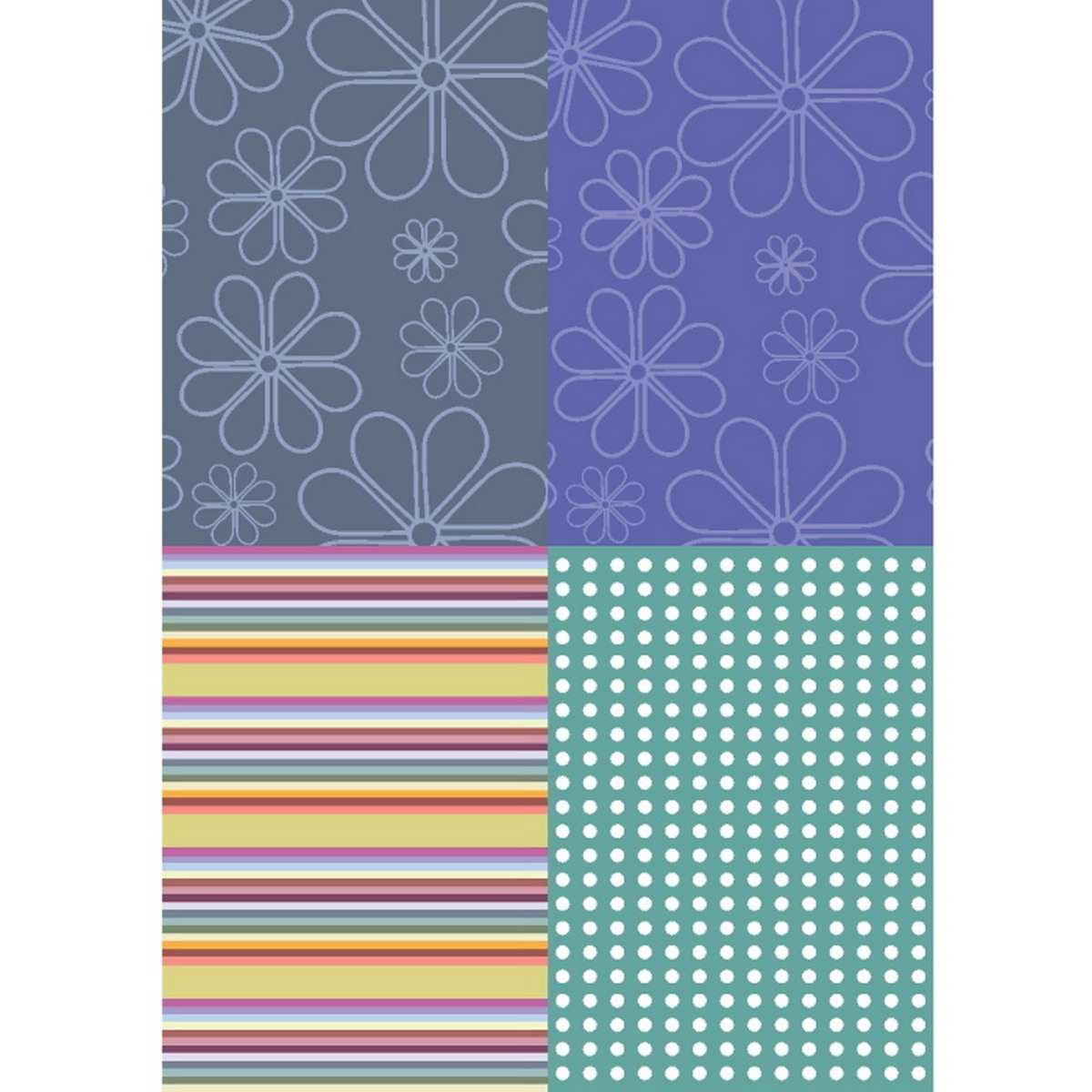 JAGS Printed Design Paper A4 16 Designs 32 Sheets 160 gsm - Papermania ...