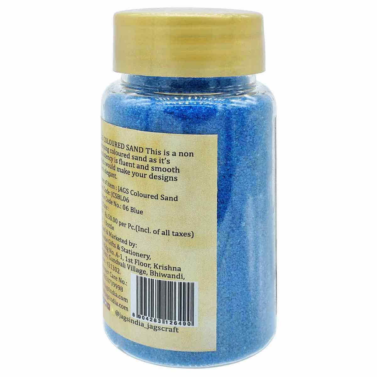 JAGS Colored Sand (160 Grams) - Blue for Vase Fillers Decoration Sand ...