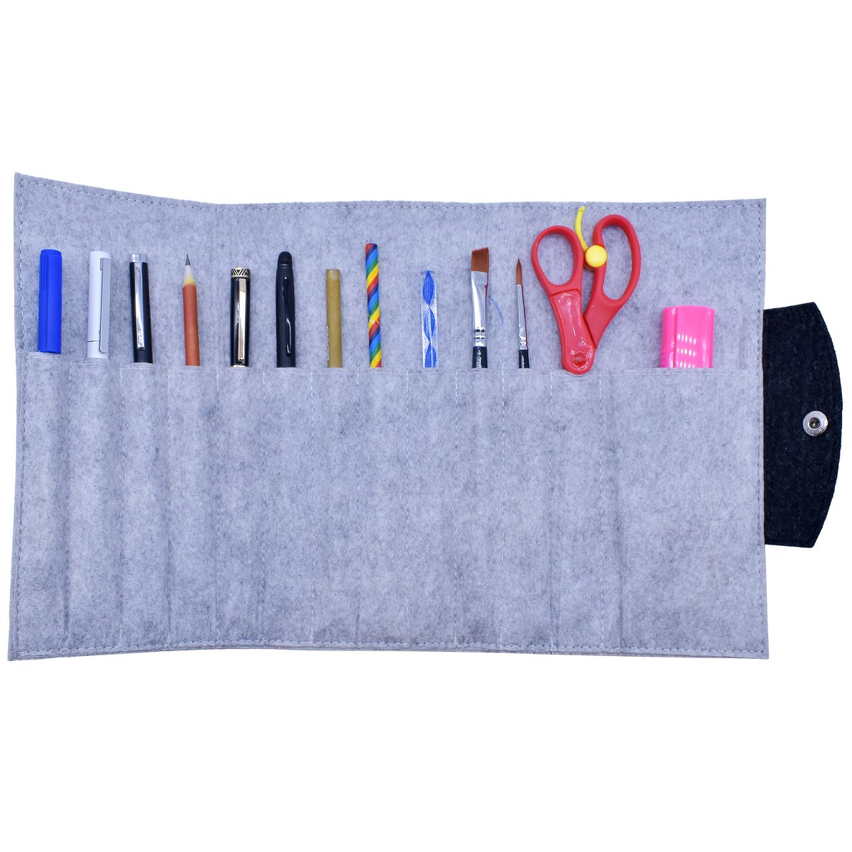 JAGS Nonwoven Felt Pocket Stationery Organizer | Can Fit Up To 12 Items