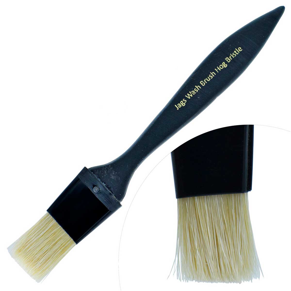 JAGS Flat Brush For Painting With Hog Bristle | mm |For Any Surface and ...