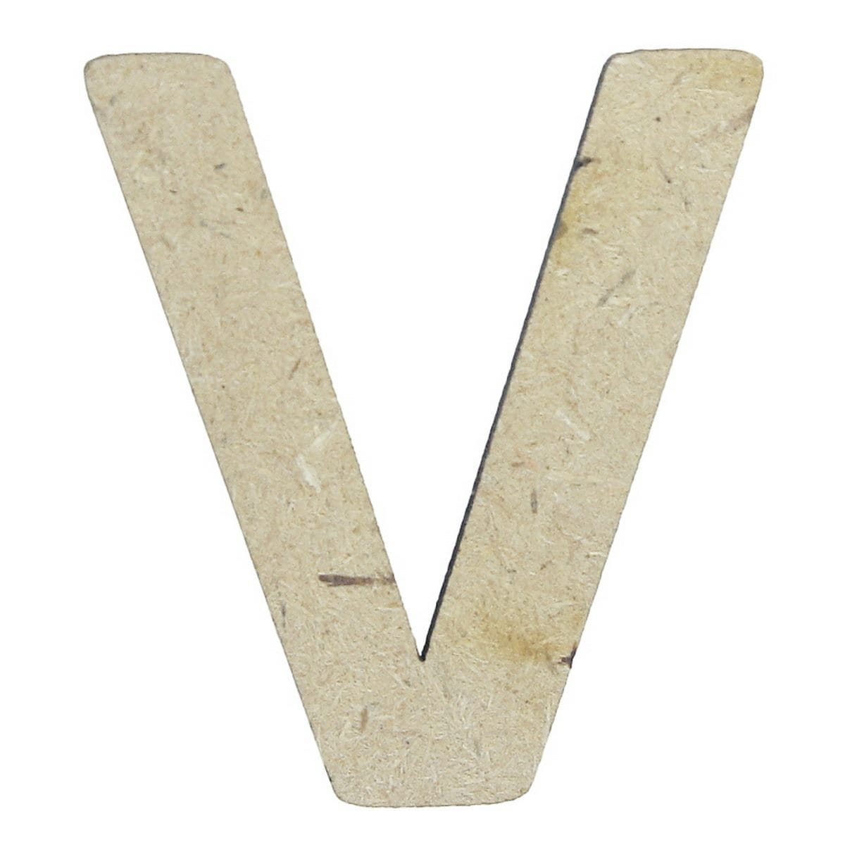 Buy MDF Upper Case Alphabet V Cut-out