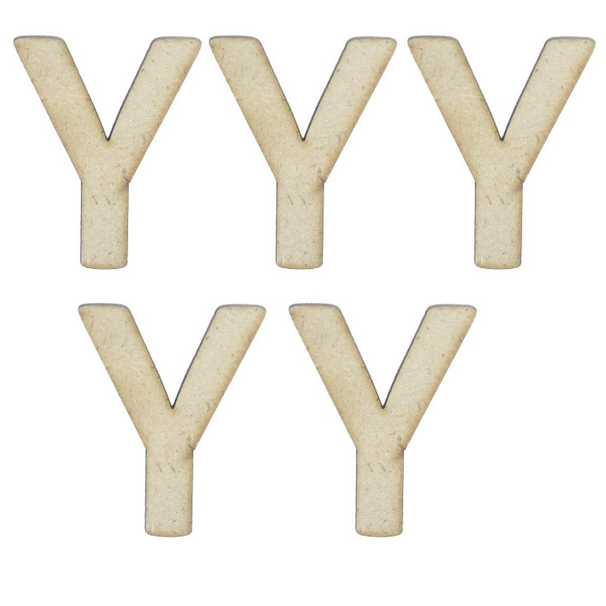Buy MDF Upper Case Alphabet Y Cut-out
