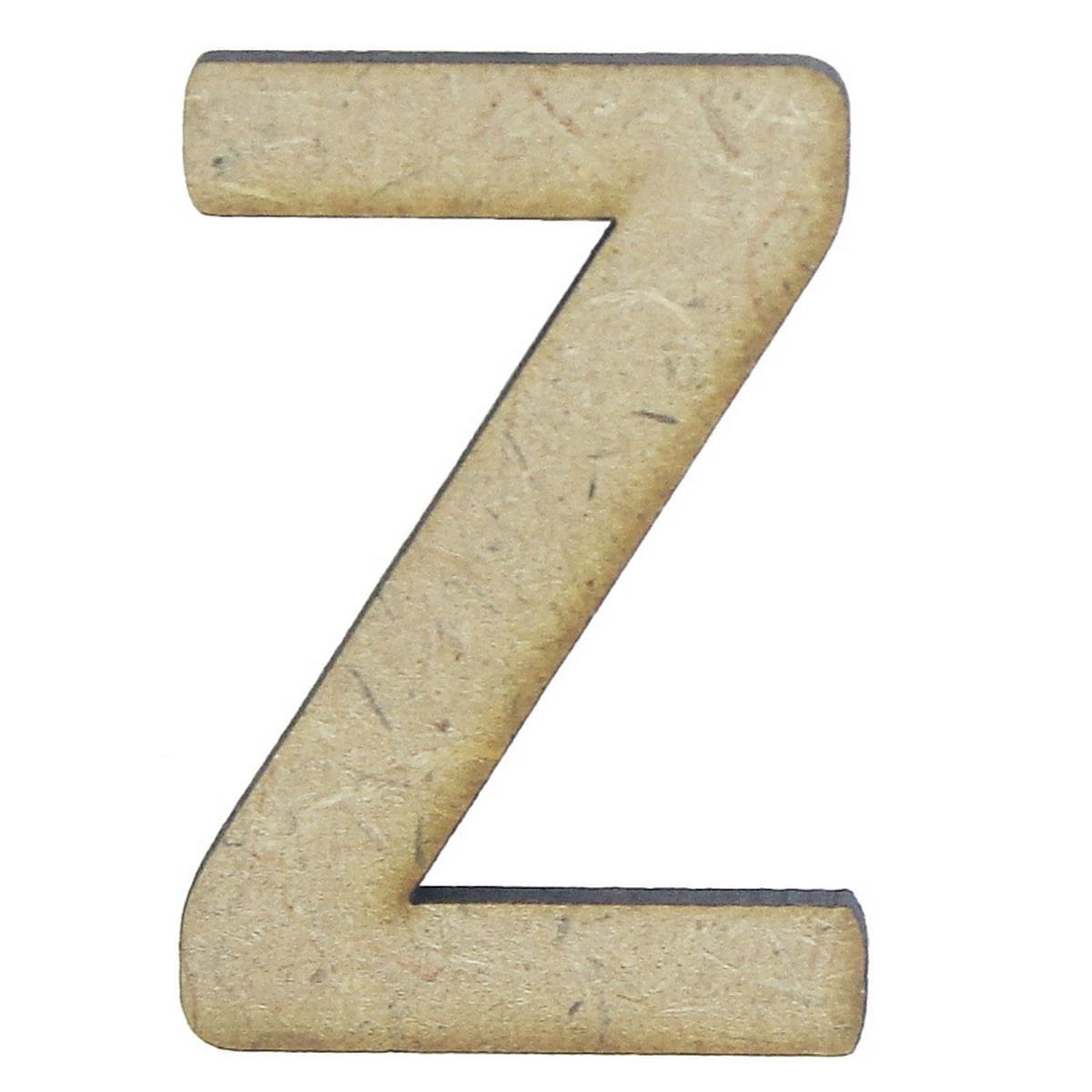Buy MDF Upper Case Alphabet Z Cut-out