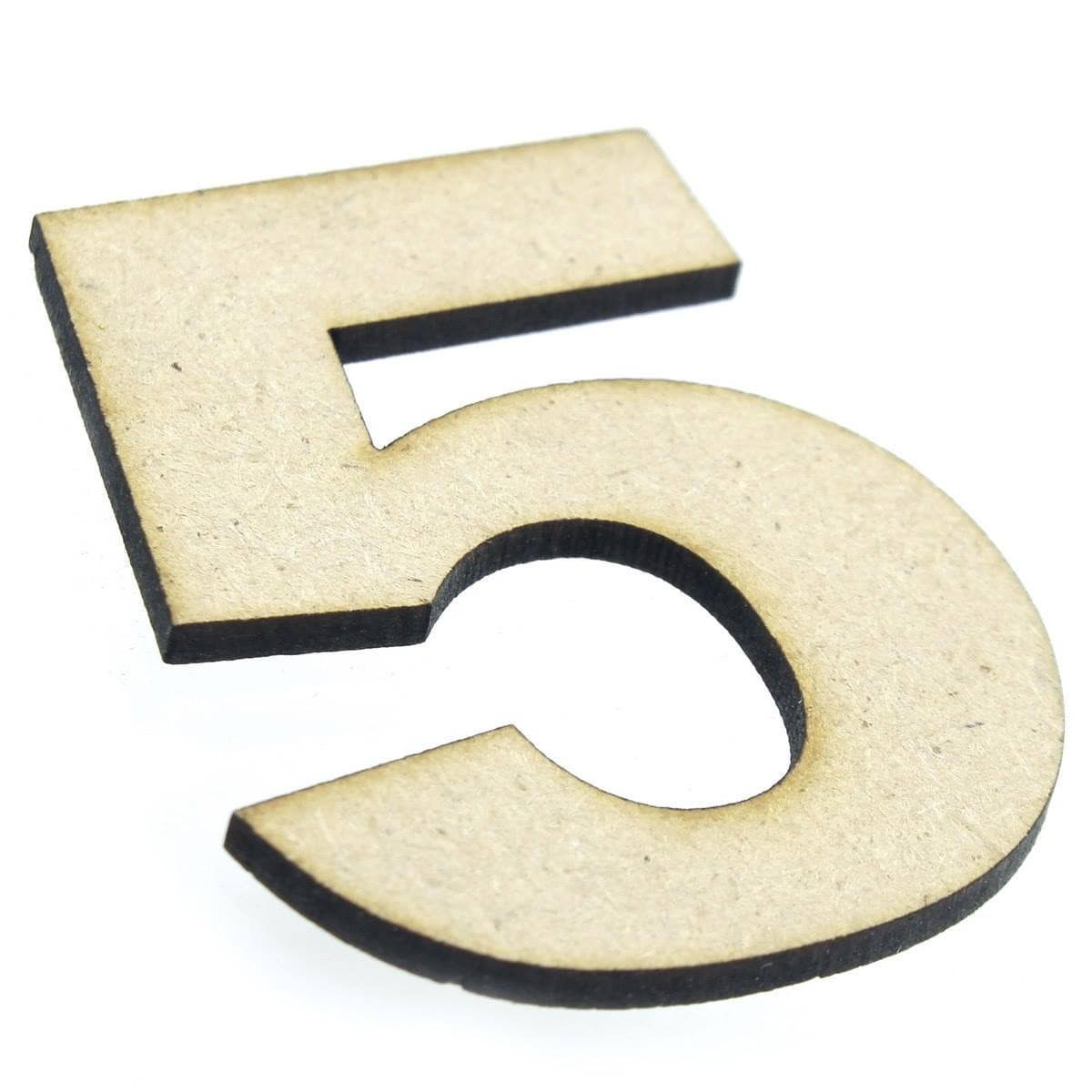 Buy MDF number 5 Cut-out