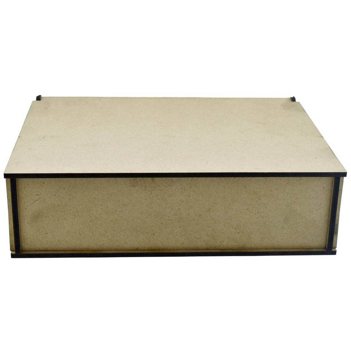 JAGS DIY Wooden Folding Box (8x6x2.3 Inch) - Square For DIY Painting ...