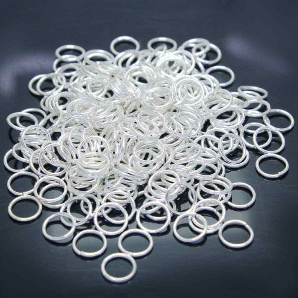 JustKraft Jump Ring (20 grams) (10 mm) - Silver