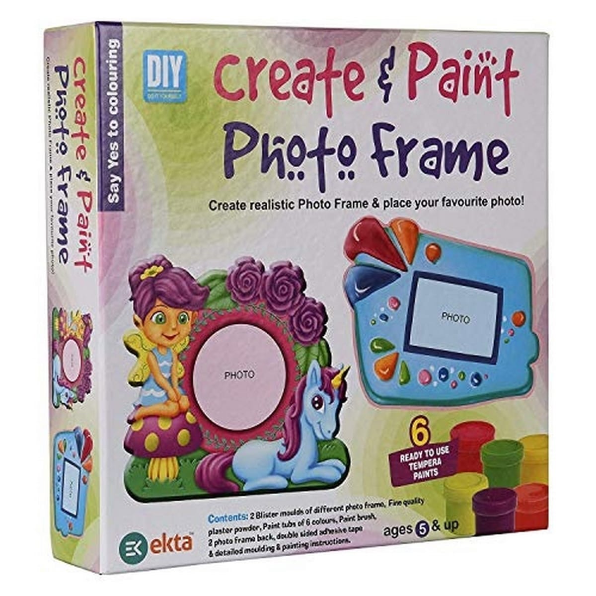 Create & Paint Photo Frame