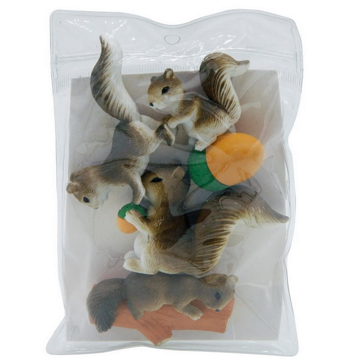 Buy Miniature Squirrel (3.5x3x2 cm) (Pack of 4 Pcs)