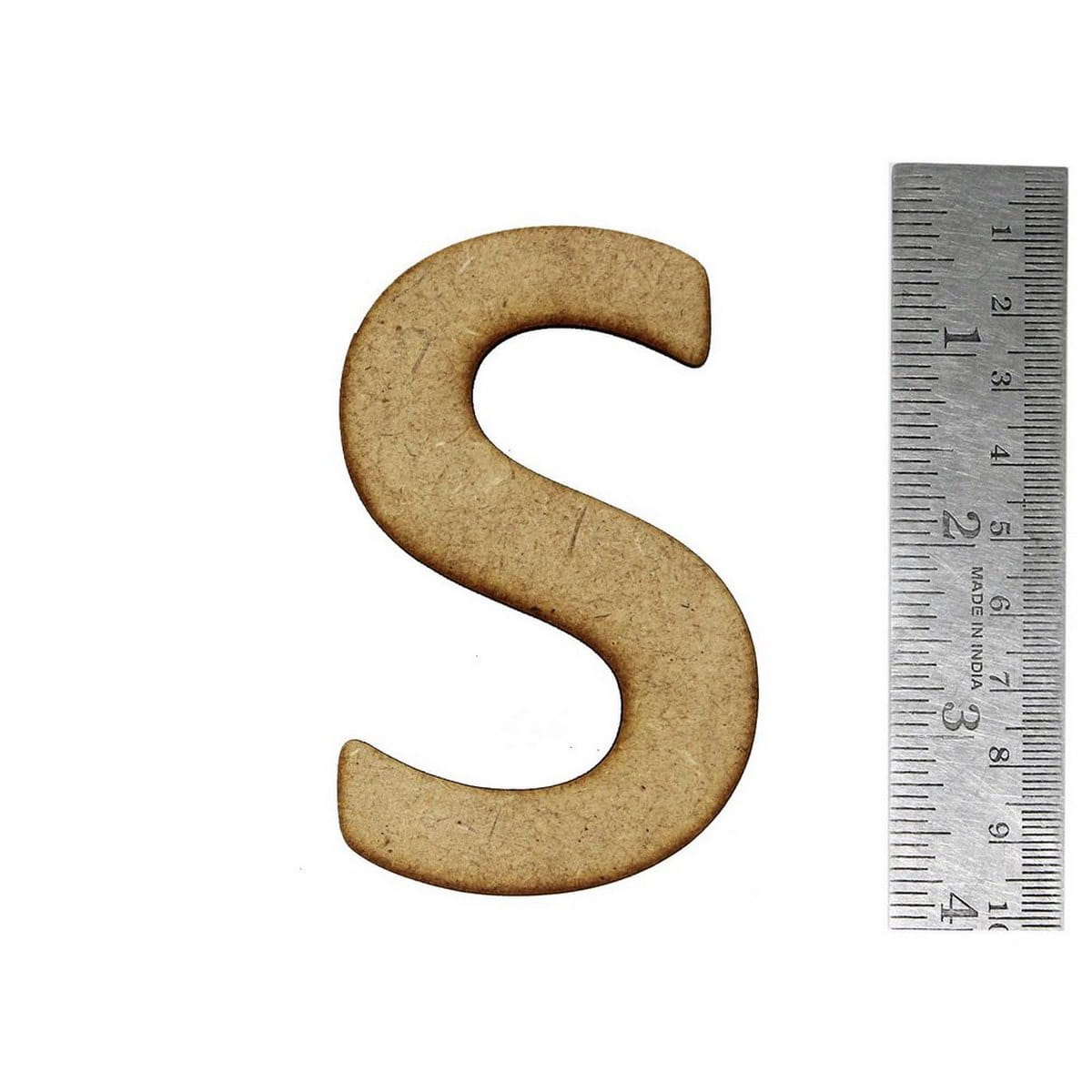 Buy MDF Lower Case Alphabet S Cut-out For DIY Projects