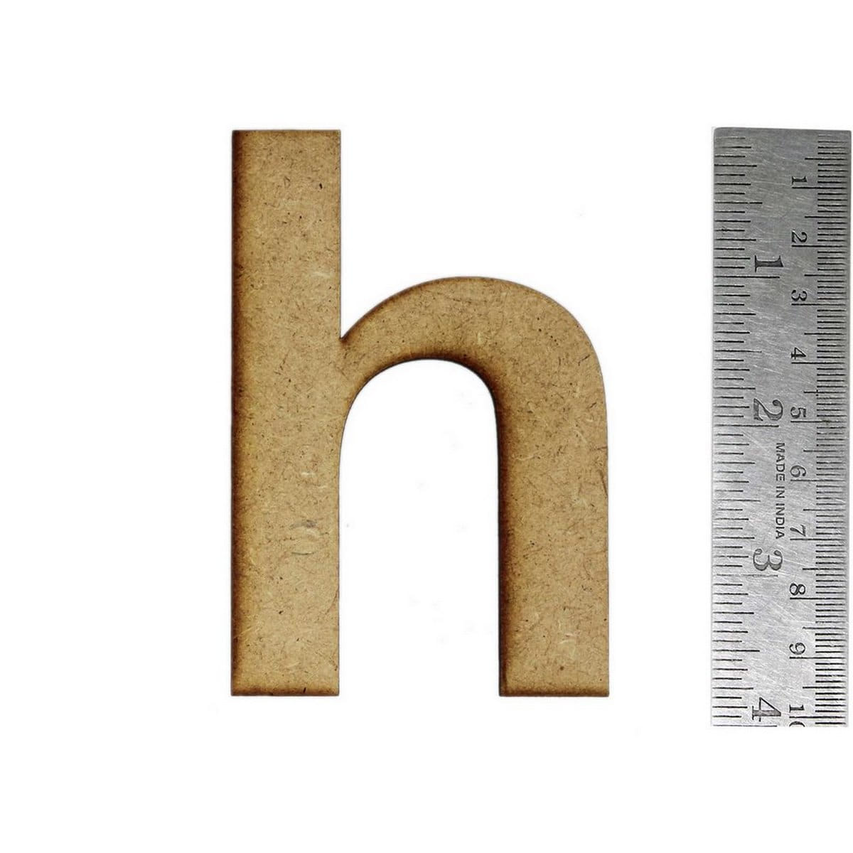 Buy MDF Lower Case Alphabet H Cut-out For DIY Projects