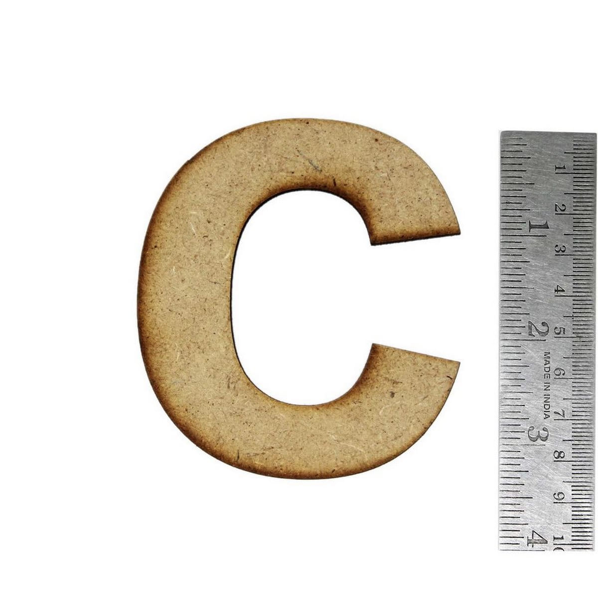 Buy MDF Lower Case Alphabet C Cut-out For DIY Projects