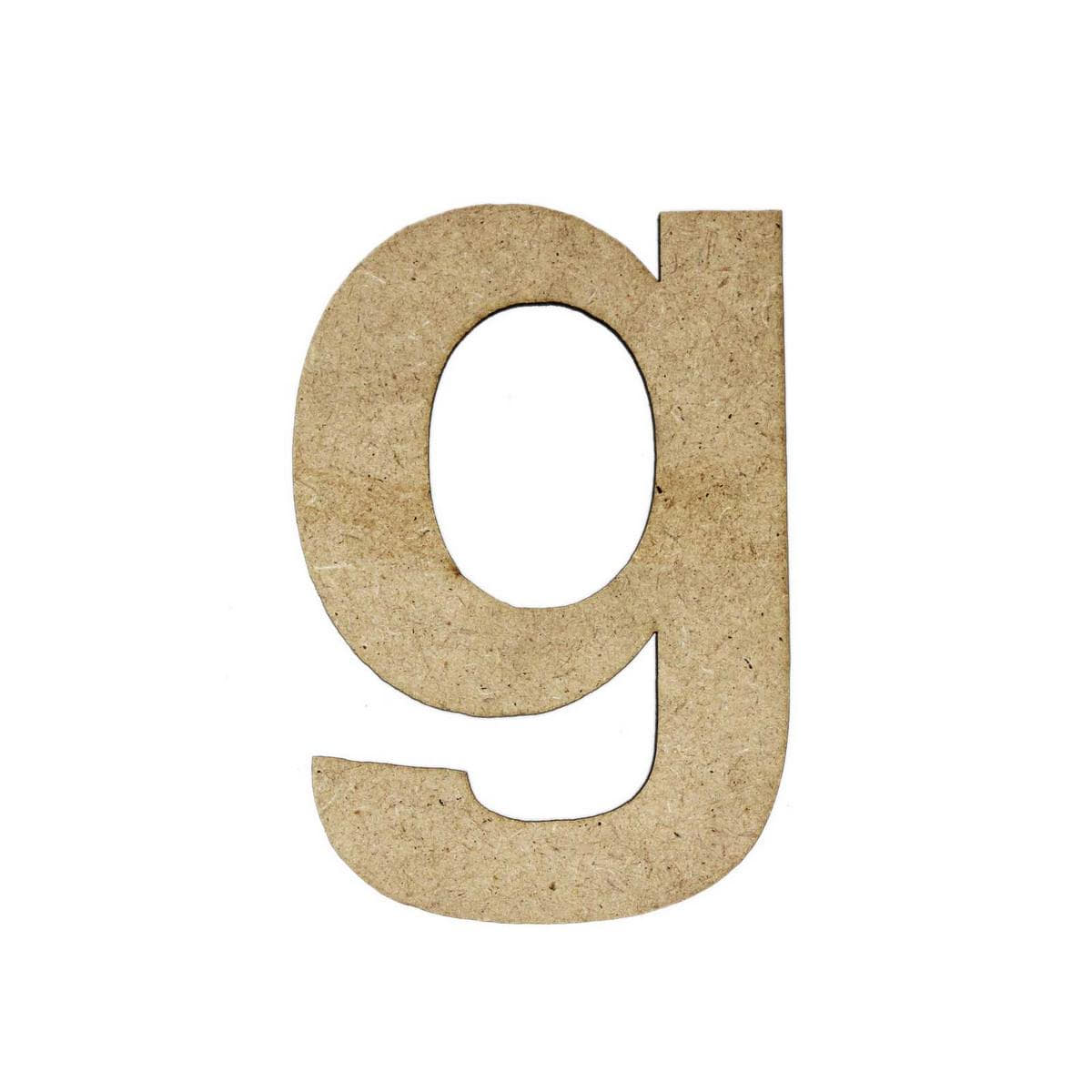 Buy MDF Lower Case Alphabet G Cut-out For DIY Projects