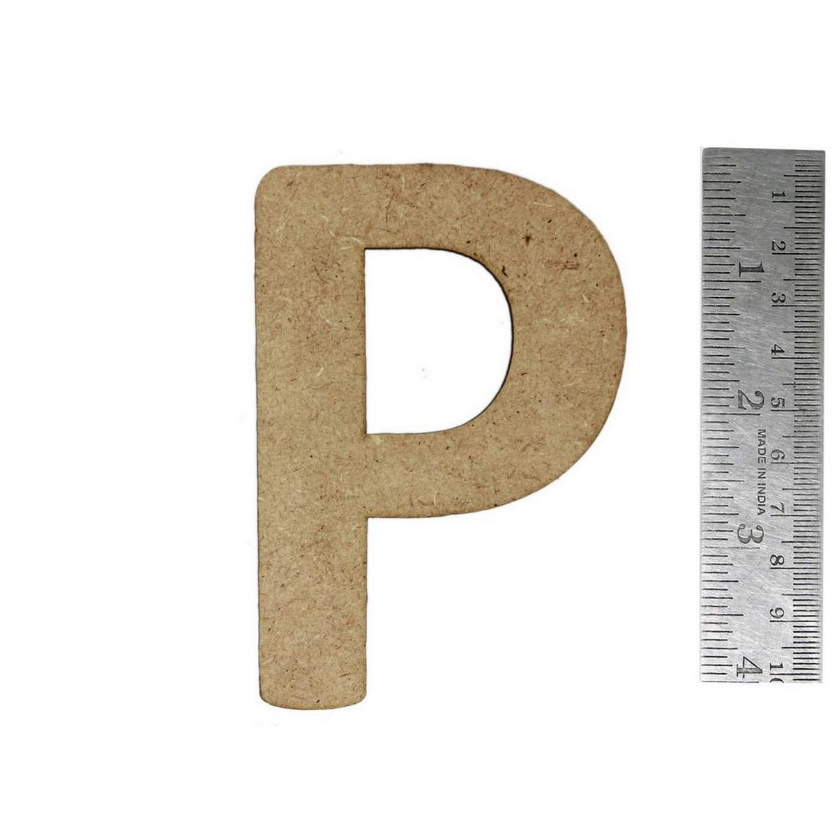 Buy MDF Upper Case Alphabet P Cut-out For DIY Projects