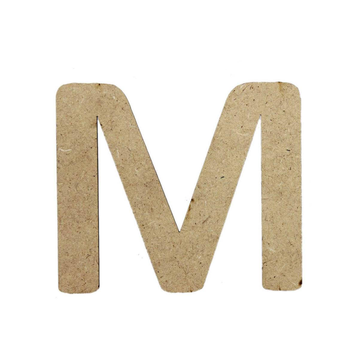Buy MDF Upper Case Alphabet M Cut-out For DIY Projects