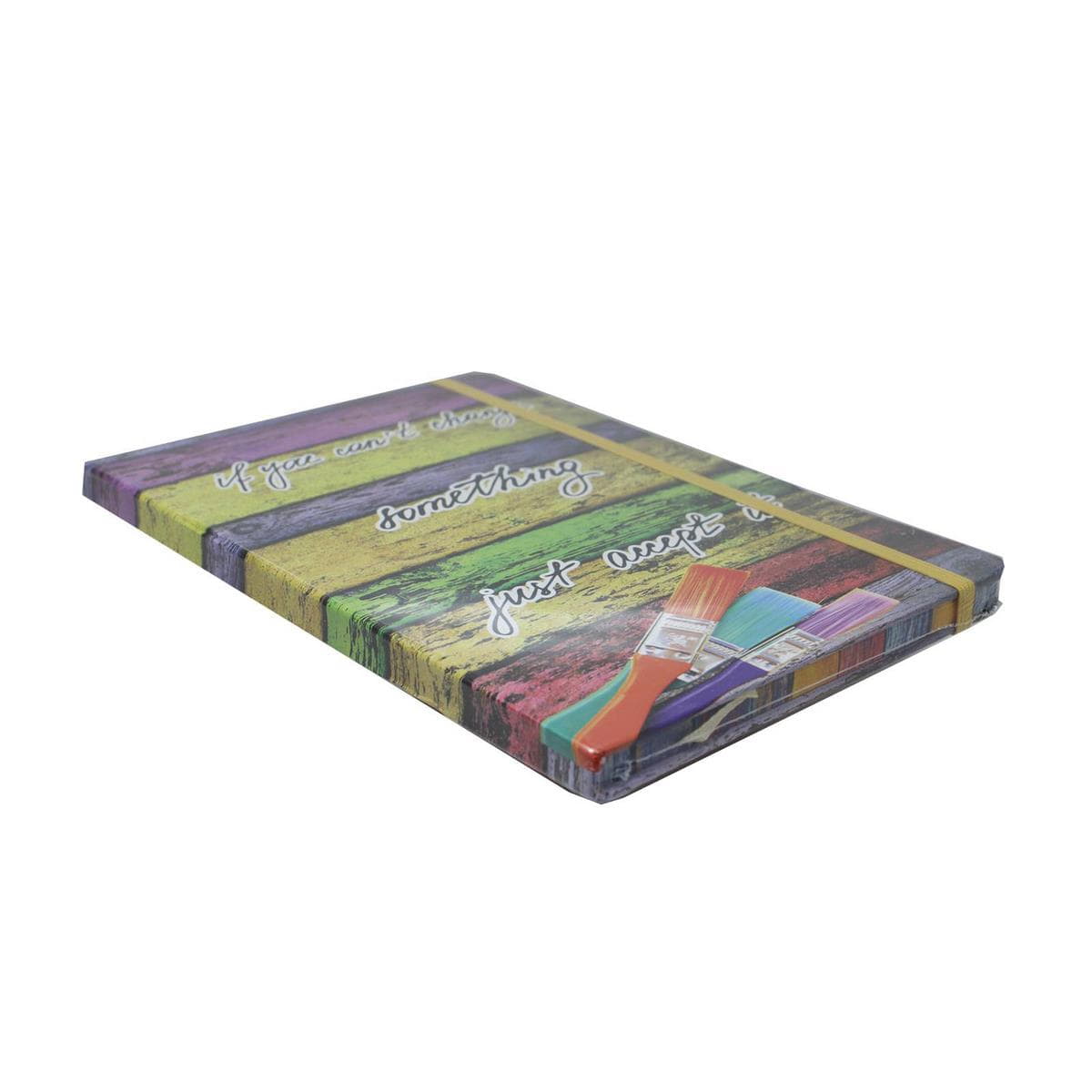 Hard Bound A5 Ruled Notebook 100 Pages (If You Cant Change Something ...