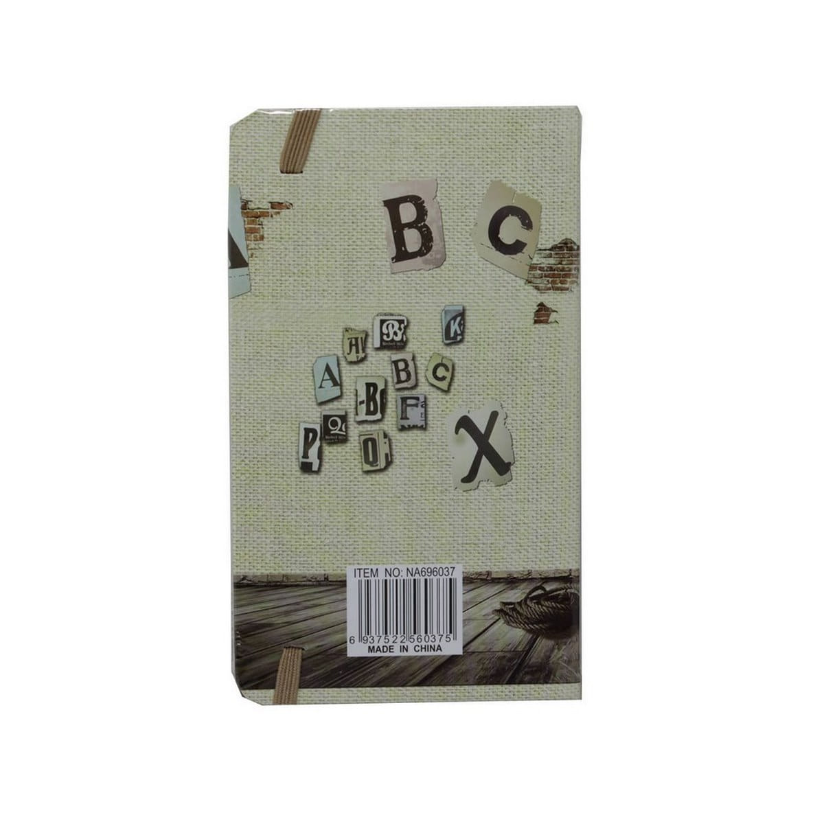 Hard Bound A5 Ruled Notebook 100 Pages (Alphabets Wheels)