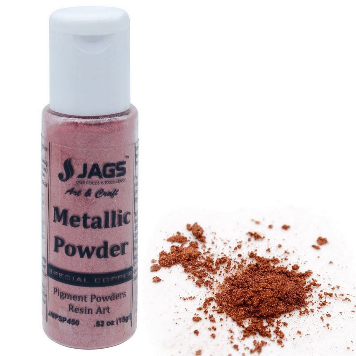 JAGS Metallic Pigment Powder For Resin Art (15gms) - (Special Copper)